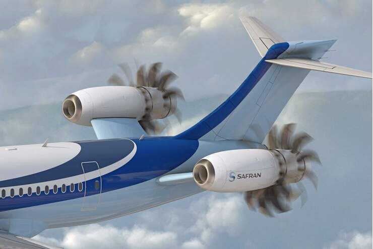 Treibstoff-Sparwunder Open Rotor - FLUG REVUE